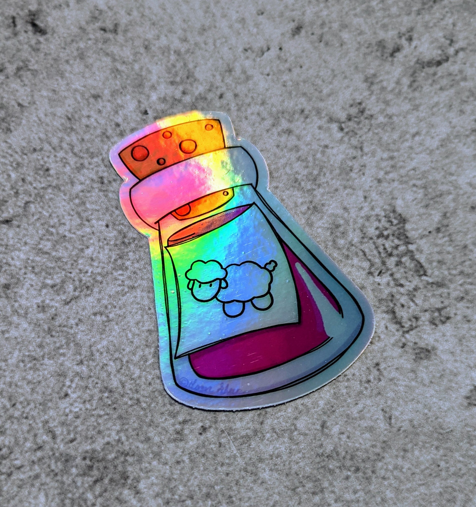 Extract of Sheep (Holographic) | Lazer Sheep Yarns